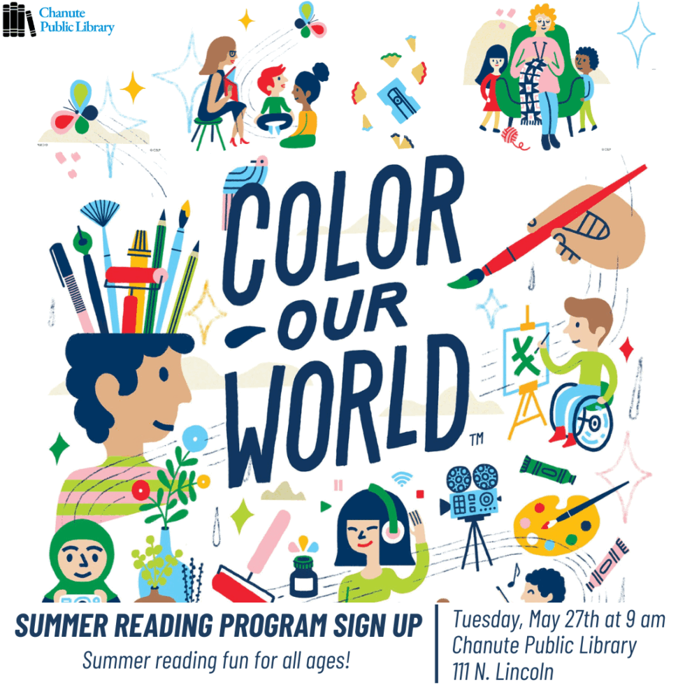 “Color Our World” Summer Reading Program, Library Annex Location ...